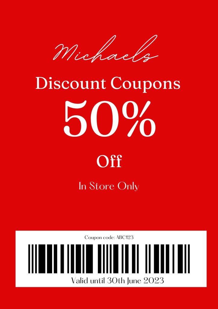How To Get Michaels Coupons 50% Off
