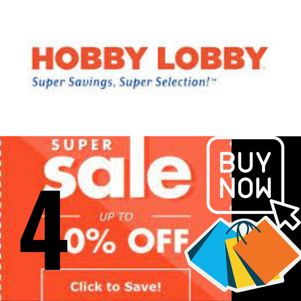 How To Claim Hobby Lobby 40% Off Printable Coupons