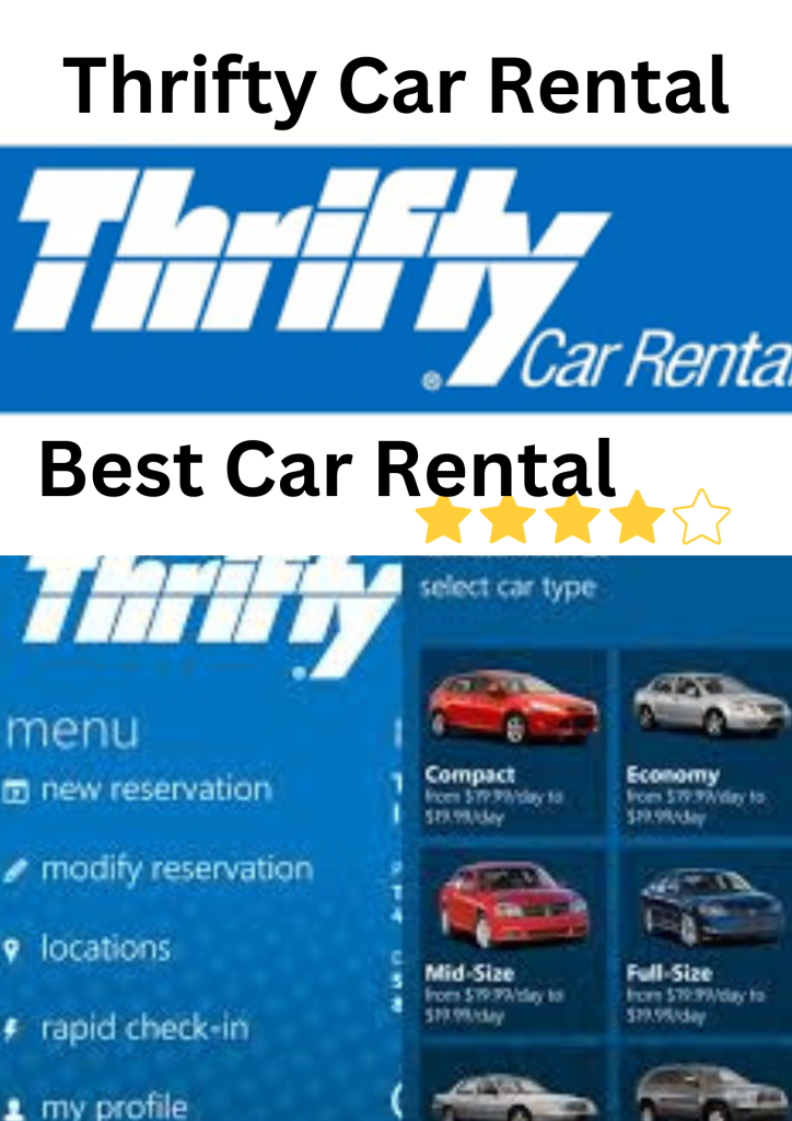 Thrifty Rental Service: Your Go-To Solution For Affordable And Reliable ...